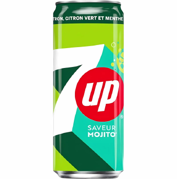 7UP, Saveur Mojito, 330 ml, alkoholfrei, Limonade, Zitrone, Limette ...