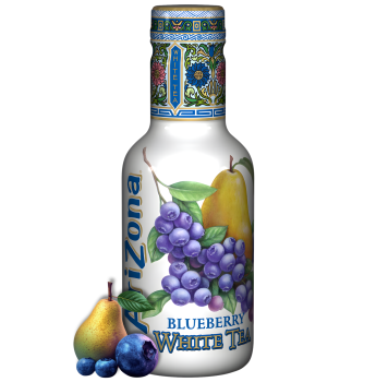 AriZona Blueberry, White Tea, Eistee 500ml, AriZona Drink ...