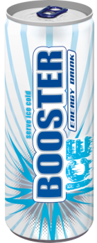 BOOSTER Ice Energy Drink, erfrischender Energydrink, koffeinhaltiges ...