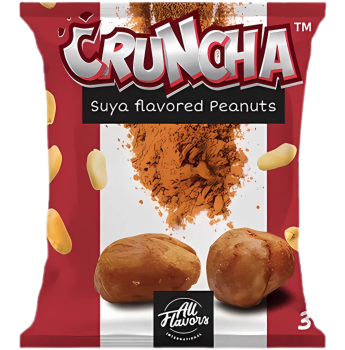 CRUNCHA, Suya, Peanuts, 30g, Erdnüsse, Gewürze, Snack, Pikant - Grab&Go ...