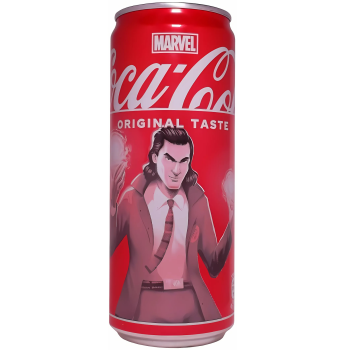 Coca-Cola, Original Taste, Marvel Edition, Loki, 330ml, Cola, Marvel ...
