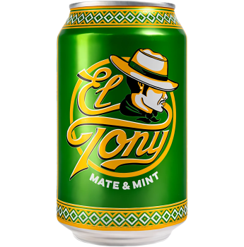 El Tony, Mate & Mint, 330 ml, Yerba Mate, Minze, koffeinhaltig, Grab ...