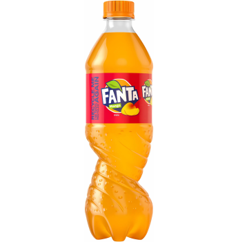 FANTA, Mango, 500ml, Limonade, Mango-Geschmack, Erfrischung, Fruchtig ...