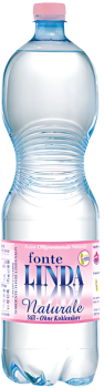 Fonte LINDA Wasser, stilles Mineralwasser, 1,5 Liter, ohne Kohlensäure ...