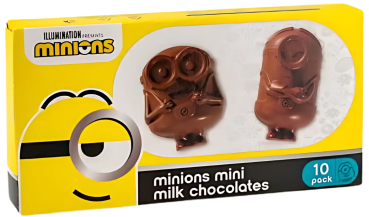 Nickelodeon, Minions, Mini Chocolates, Milchschokolade, Kindersnack ...
