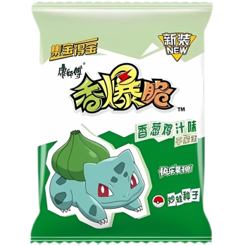 Pokémon, Ramen Chips, Bisasam, 33 g, Frühlingszwiebel, Hähnchen, Snack ...