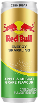 Red Bull, Energy, Sparkling, Apple, Muscat Grape, 250ml, Erfrischung ...