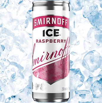 SMIRNOFF ICE, Raspberry, 250ml, Himbeere, Erfrischung, Vodka, Getränk ...