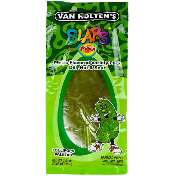 Van Holten’s, SLAPS, Pickle Variety, Dill, Hot & Sour, 100 g, Grab & Go ...