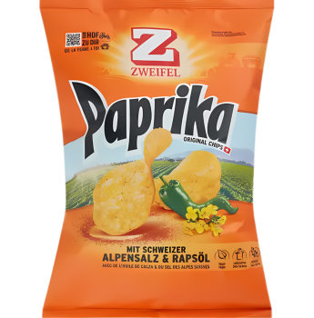 Zweifel, Chips, Paprika, 30g, Snack, Knusprig, Schweiz, Kartoffeln ...