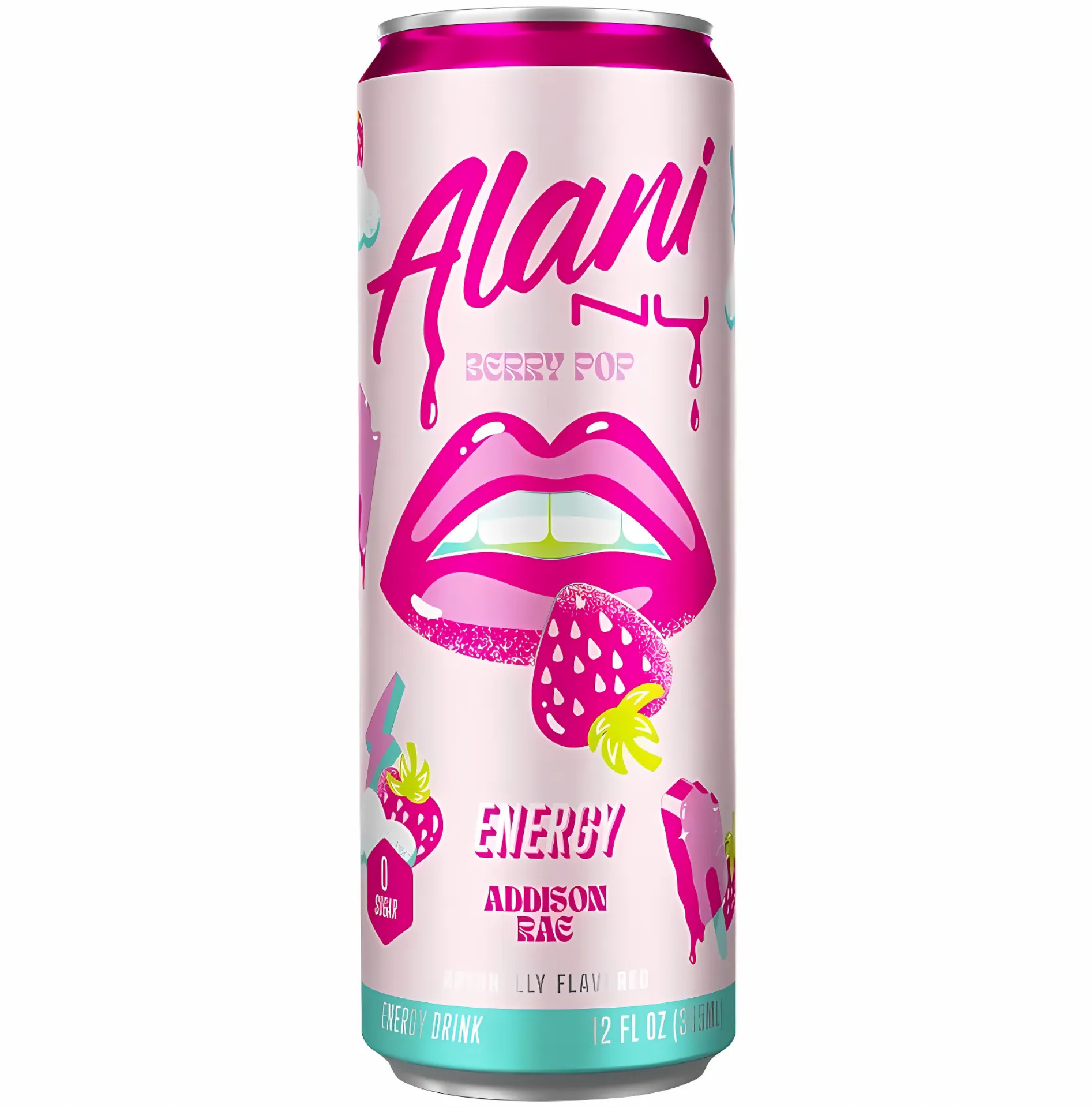 Alani Nu, Berry Pop, Addison Rae, 355 ml, Energy Drink, zuckerfrei ...