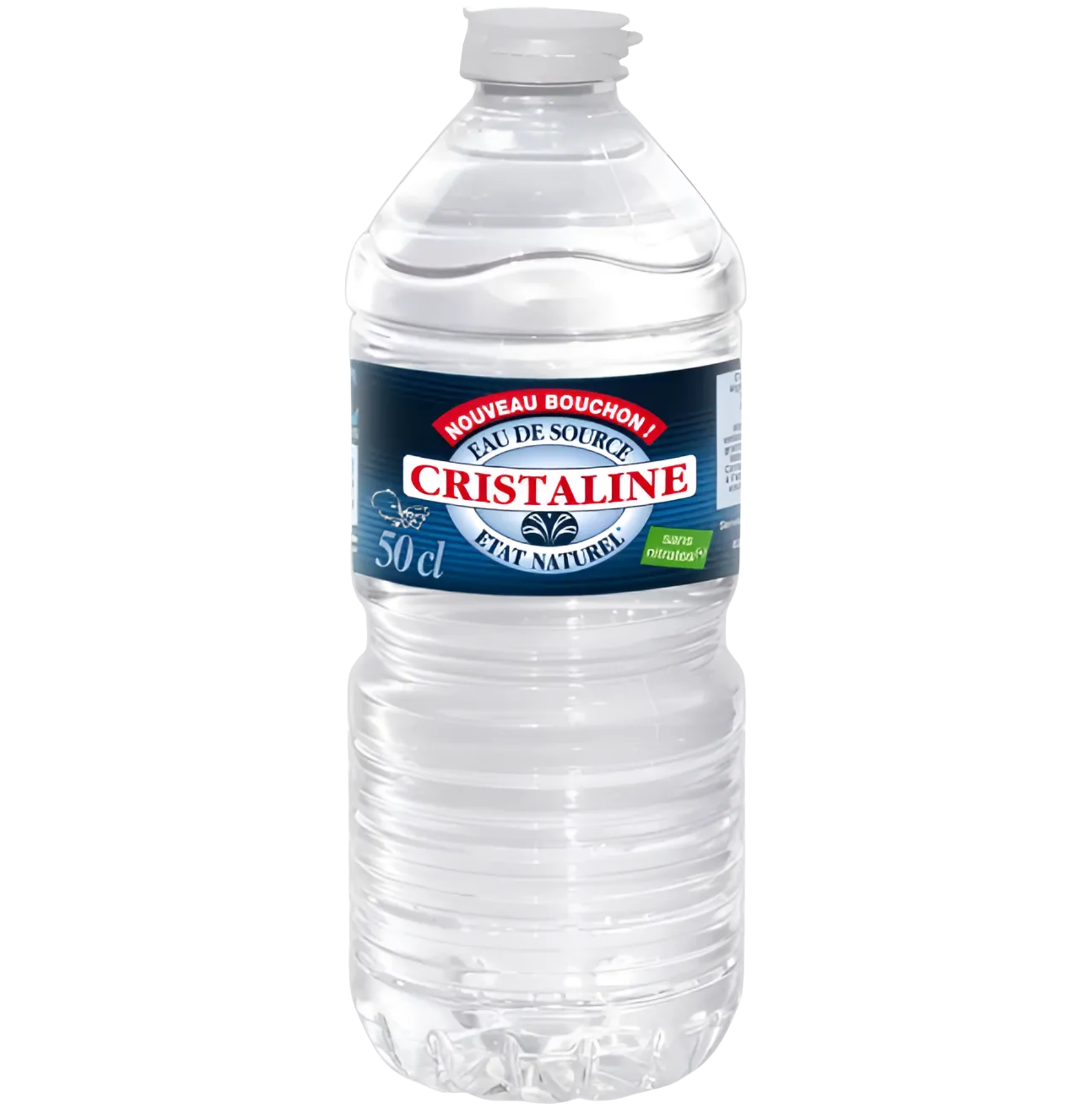 CRISTALINE, Eau de Source, Plate, 500 ml, Quellwasser, leicht ...