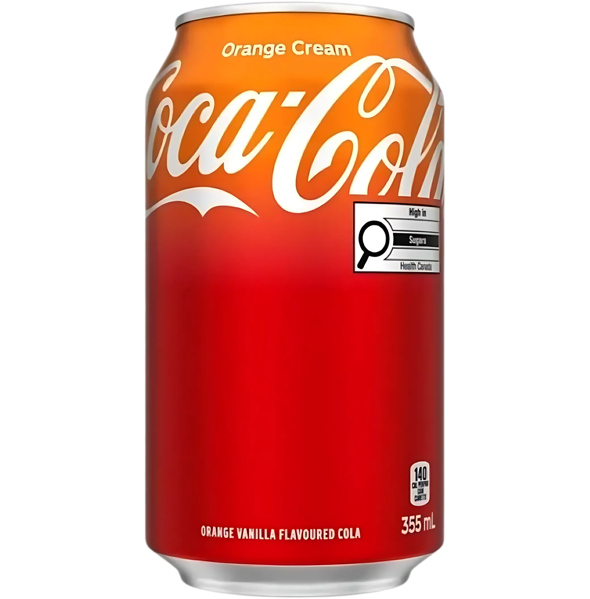 Coca‑Cola, Orange Cream, 355 ml, Vanilla Cola, Orange Soda, limitiert ...