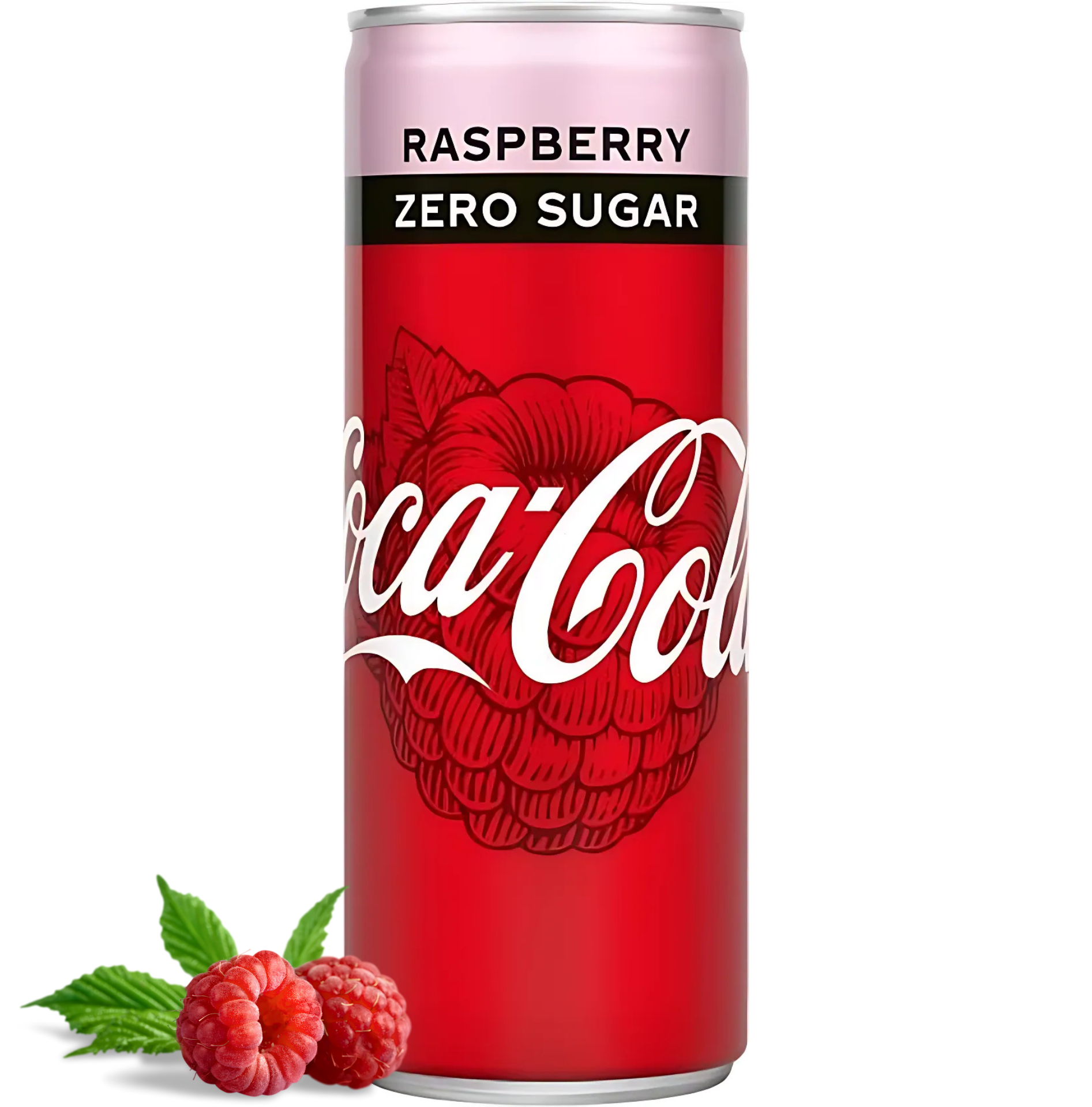 Coca-Cola, Zero Sugar, Raspberry, 250 ml, Erfrischungsgetränk ...