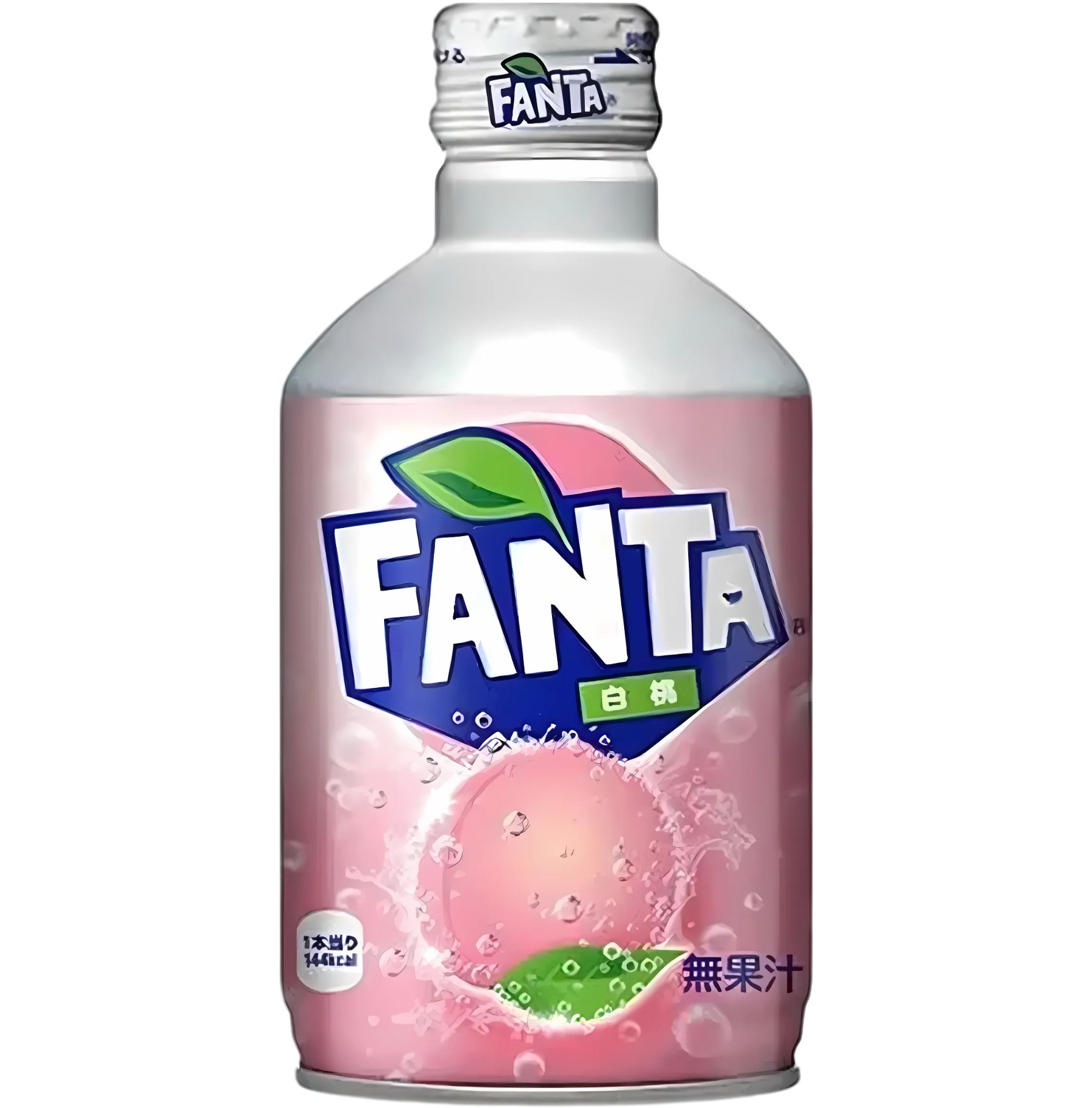 Fanta White Peach Japan, 330 ml, Aluminiumflasche, Pfirsich-Limonade ...