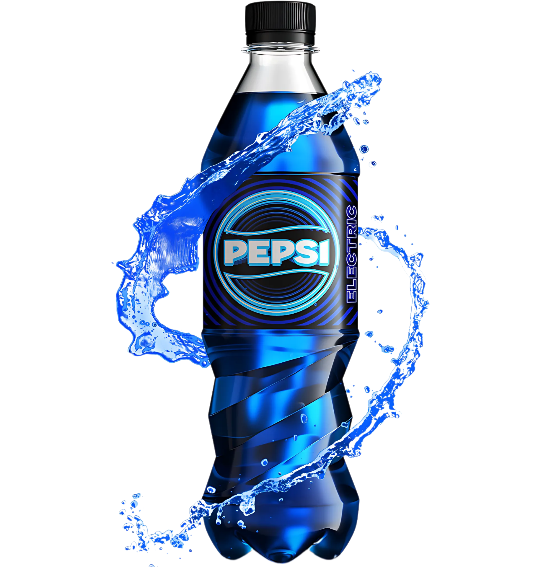 Pepsi Electric Blue Zero 500ml, Pepsi Zero Sugar Blau, Pepsi Electric ...