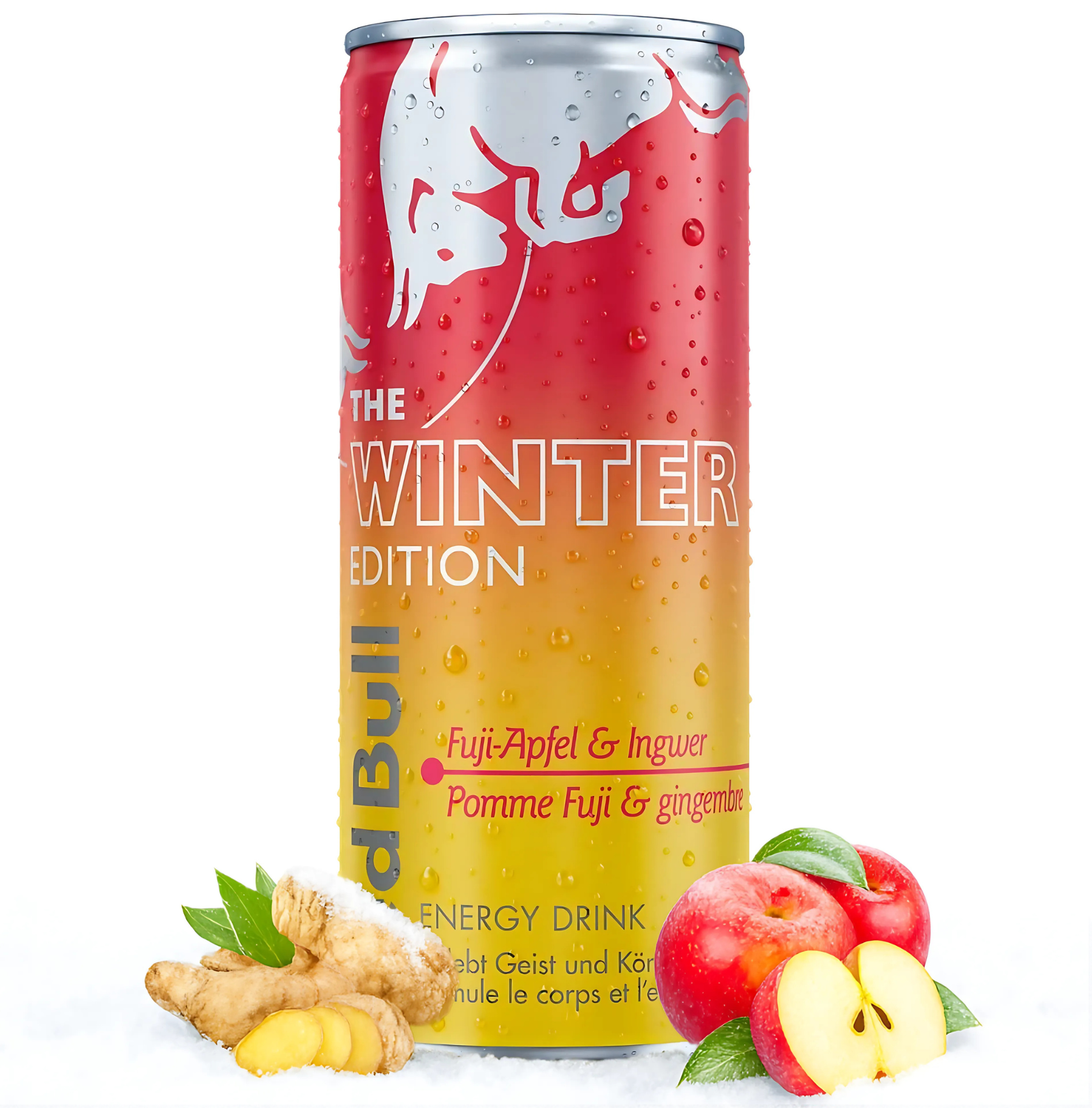Red Bull Winter Edition, Fuji Apfel Ingwer, Energy Drink Schweiz, Red ...